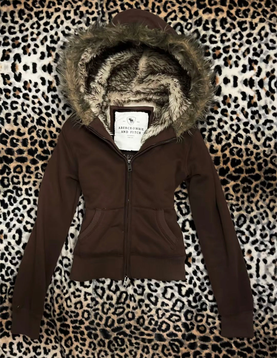 Abercrombie Fur Hoodie Jacket – Saesrichx