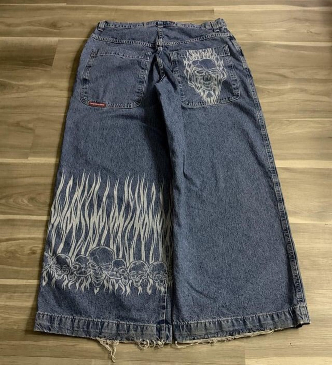 Flames Jnco Jeans Pants – Saesrichx